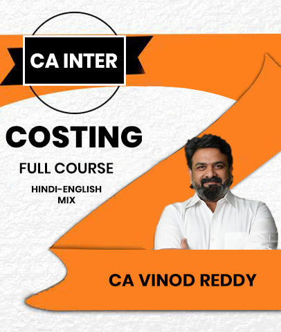 CA Inter Costing Full Course | CA Vinod Reddy