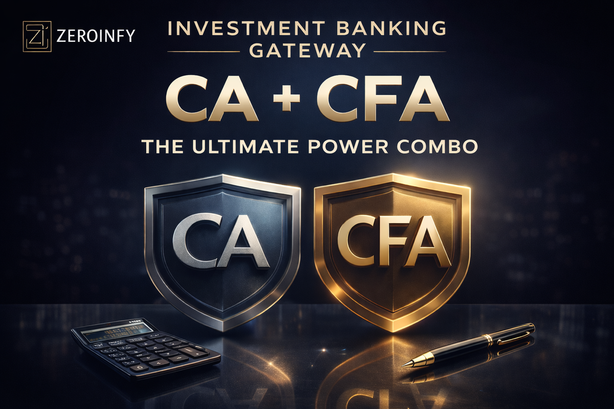 CA + CFA for Investment Banking in India | Career Strategy for CA Students