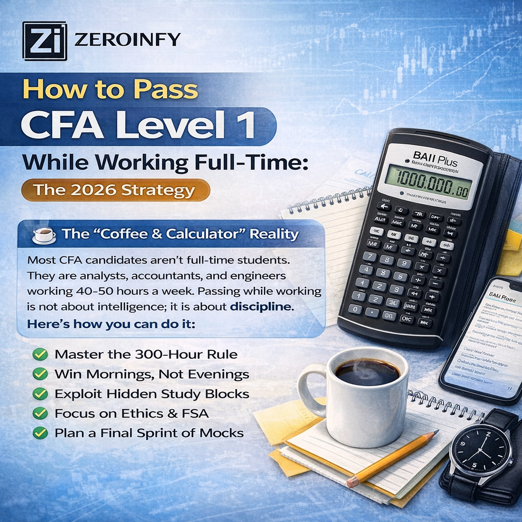 Pass CFA Level 1 While Working | 2026 Study Plan for Professionals