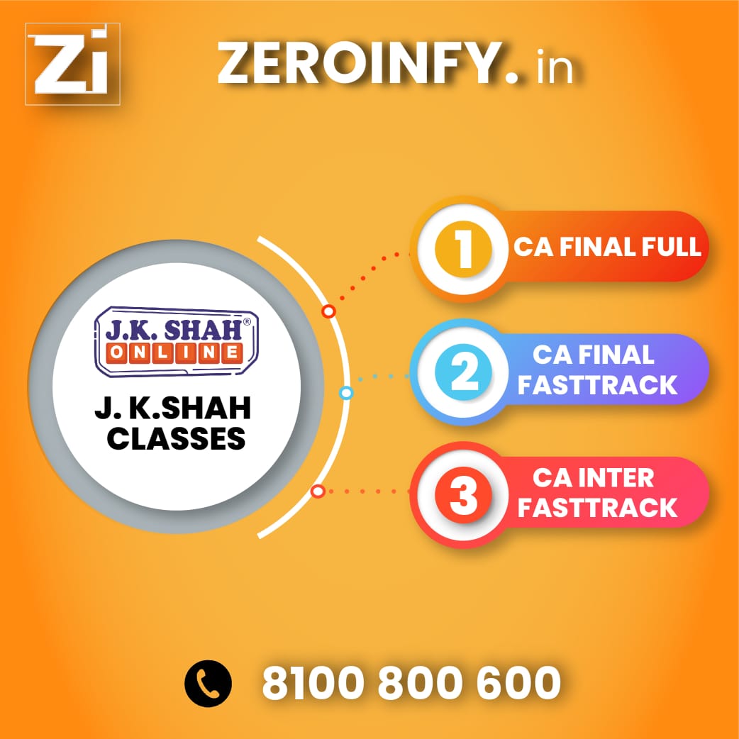 J.K. Shah Classes Now Available Exclusively on Zeroinfy