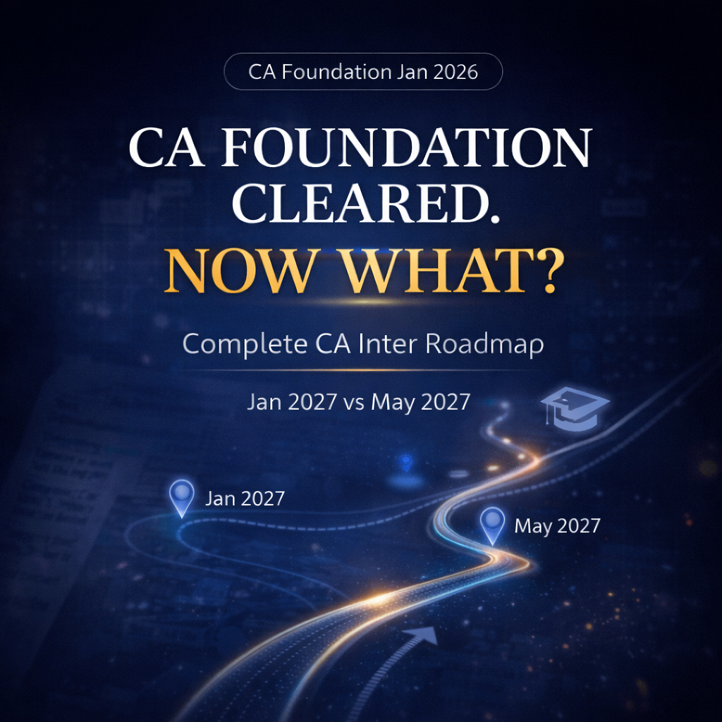 CA Inter After Foundation: Registration, Jan 2027 vs May 2027, Faculty ...