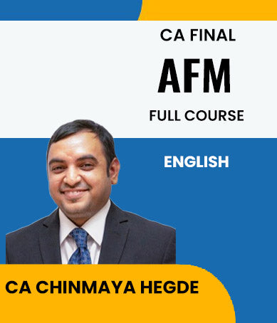 CA Final AFM Full Course In English | CA Chinmaya Hegde