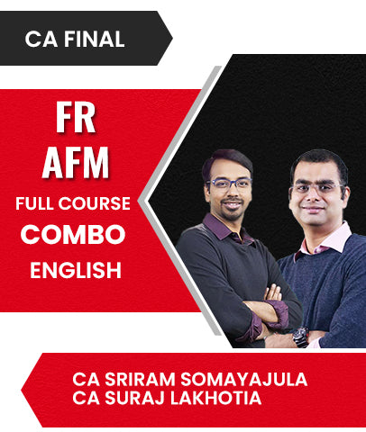 CA Final FR and AFM Full Course Combo In English By IndigoLearn
