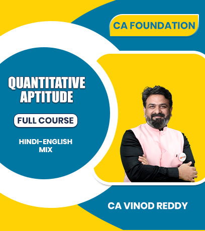 CA Foundation Quantitative Aptitude Full Course | CA Vinod Reddy