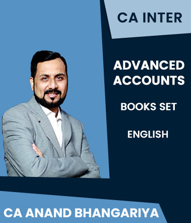 CA Inter Advanced Accounts Books Set | CA Anand Bhangariya