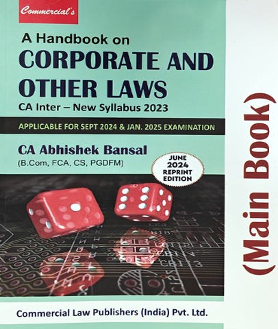 CA Inter Law Main Book | CA Abhishek Bansal