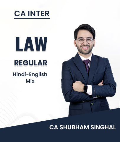 CA Inter Law Regular Batch | CA Shubham Singhal
