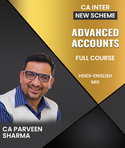 CA Inter Advanced Accounts By CA Parveen Sharma