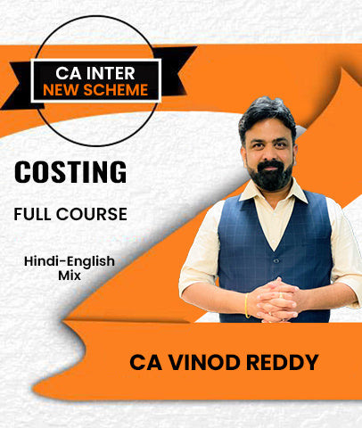CA Inter Costing Full Course | CA Vinod Reddy