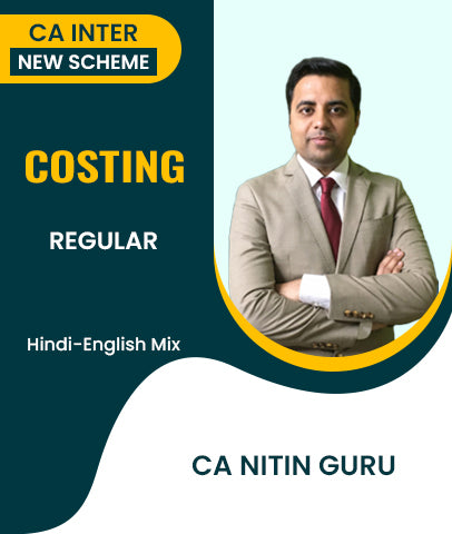 CA Inter Costing Regular Course By CA Nitin Guru