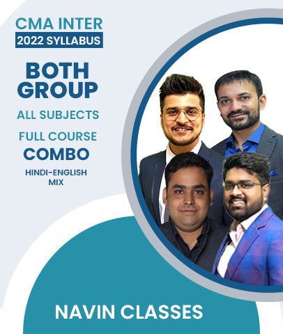 CMA Inter 2022 Syllabus Both Group All Subjects Full Course Combo By ...