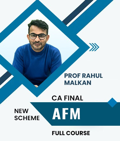 Ca Final New Scheme Afm Full Course Video Lectures Prof Rahul Malkan