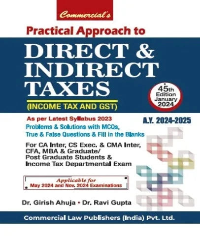CA Inter Practical Approach Taxes By Girish Ahuja, Ravi Gupta